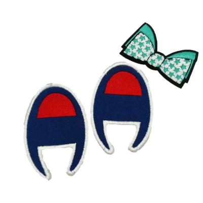 China Embroidered Garments OEM Custom Clothing Patches Exquisite Design for sale