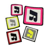 China Customized Logo Clothing Patches 1-1000 Quantity White Color for sale
