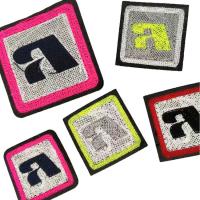 China Customized Logo Clothing Patches 1-1000 Quantity White Color for sale