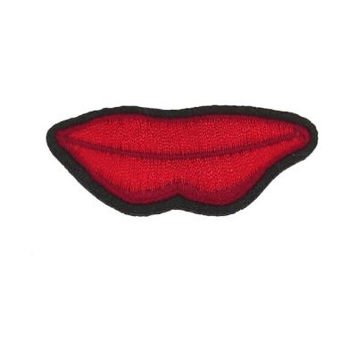 China Cotton Square Customized Clothing Appliques 2.5 Inch for sale