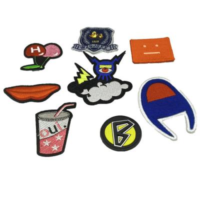 China Rectangle Iron-On Personalized Clothing Accents With Laser Cut Borders for sale