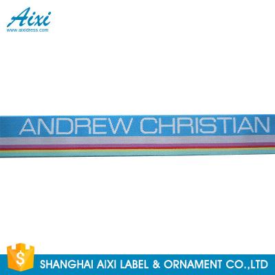 China Fabric Webbing Jacquard Elastic Waistband 10-60mm For Underwear Men for sale