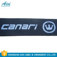 China Custom Logo Soft Underwear Jacquard Elastic Waistband Spandex Webbing Tape for sale