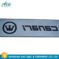 China Custom Logo Soft Underwear Jacquard Elastic Waistband Spandex Webbing Tape for sale