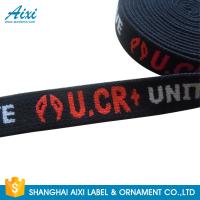 China Nylon / Polyester / Cotton Soft Underwear Jacquard Elastic Waistband Reflective Tape for sale