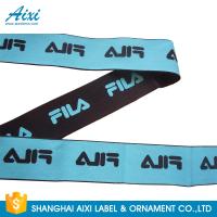 China Nylon / Polyester / Cotton Webbing Jacquard Elastic Band For Garment / Underwear for sale