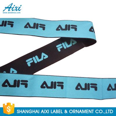 China Nylon / Polyester / Cotton Webbing Jacquard Elastic Band For Garment / Underwear for sale
