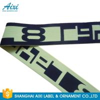 China Printed Elastic Waistband 20MM - 50MM Jacquard Elastic Waistband For Underwear / Cothing for sale