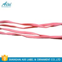China Fabric Cotton Elastic Binding Tape Knit Polyester Elastic Band Pantone Colors for sale