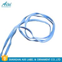 China 10 - 30mm Elastic Binding Tape Decorative Coloured Fold Over For Underwear for sale