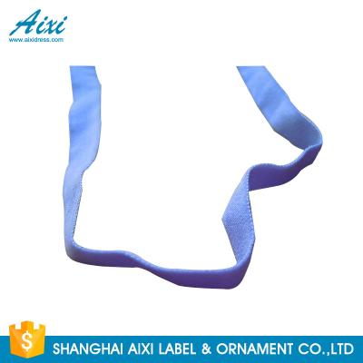 China Decorative Coloured Fold Over For Underwear Elastic Binding Tape Good Stretch for sale
