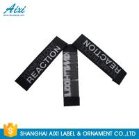 China Good Feeling - Touch Custom Printed Clothing Labels , Soft Woven Garment Labels for sale