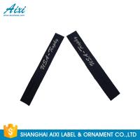 China Good Feeling - Touch Custom Printed Clothing Labels , Soft Woven Garment Labels for sale