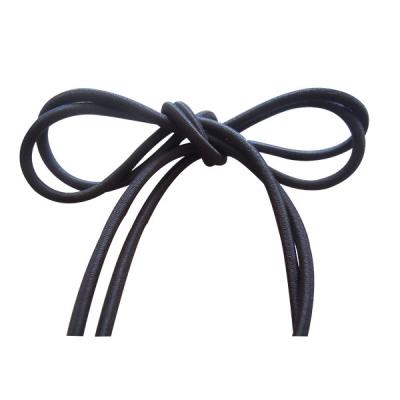 China Customized Black Waxed Cotton Cord Garments Pants Clothes 2 Mm Width for sale