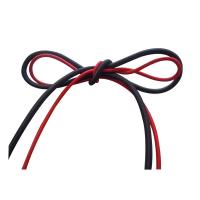 China Customized Black Waxed Cotton Cord Garments Pants Clothes 2 Mm Width for sale