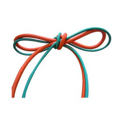 China Colored Braided Fabric 3mm Organic Cotton Cord For Shoelace Accessories for sale