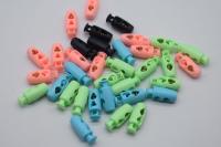 China Decorative Dye Match Plastic Buckle With Lock Bungee Cord for sale