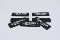 China Handmade Latex Emboss Custom Clothing Patches With Brand Logo for sale