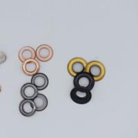 China Shiny Metal Finish Garment Buttons Eyelet Spray Painted Metal Grommets for sale