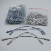 China Matte Finish Bungee Garment Button Puller Round Tip Aglet With Cutouts for sale