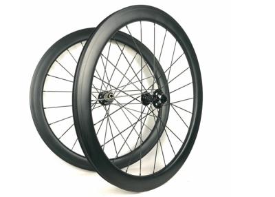 China Hand - Built Carbon Racing Bike Wheels 50MM Road Disc 700C Racing Cycling for sale