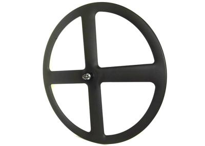 China Tubular And Clincher 4 Spoke Carbon Wheels 700C 23MM Width With Full Carbon for sale