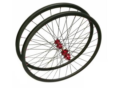 China Handbuilt Tubuless 27.5 Mountain Bike Wheels Clincher 135KG Limited Weight for sale