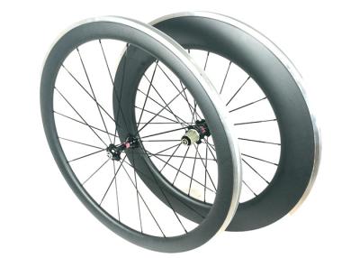 China High Stiff V Shape Carbon Alloy Wheels 3k / Ud Front 50mm Rear 90mm Height for sale