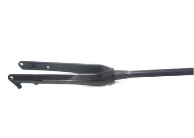China Thru Axel Carbon Bike Parts Flat Mount Carbon CX Fork 100MM*12MM Disc Rotor 140MM for sale