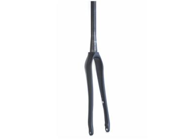 China Flat Mount  Carbon Cyclocross Fork Thru Axel 100MM*12MM 380g 3K / UD Weave for sale