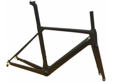 China BB86 Carbon Road Disc Frameset , 700C Disc Brake Road Bike Frame Internal Cable Routing for sale