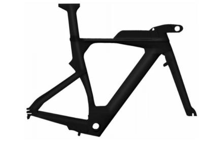 China 700C Toray 700 Carbon Tt Bike Frame Di2 Compatible With 400MM Bar Size for sale