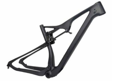China Cross Country Carbon Fiber Full Suspension Mountain Bike Frame 29er Carbon  for sale