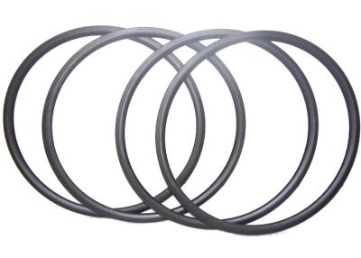China 700C Full Carbon Road Bike Rims Tubular 23MM Width Basalt Brake Surface for sale