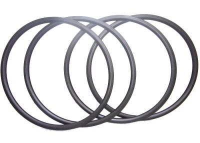 China 30MM Clincher Carbon Wheel Rims  V Shape 700C 20 / 24H With Basalt Brake for sale