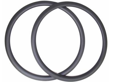 China High Stiff 38MM Carbon Road Bike Rims U Shape Clincher With Matte / Glossy Finishing for sale