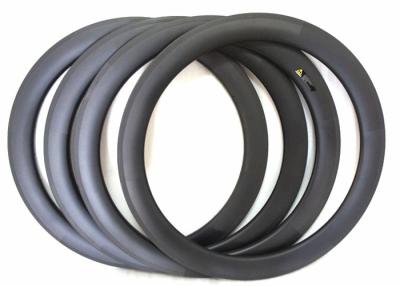 China 700c* 25MM Width Road Bike Rear Rim , T700 Tubular Bicycle Carbon Rims for sale