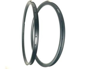China 30MM Width Tubeless 29er Rims , Matte / Glossy Carbon Fiber Mountain Bike Rims for sale