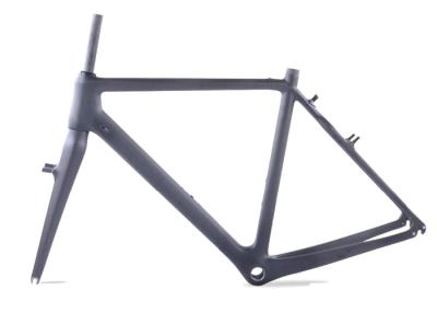 China 160MM Disc Carbon Cyclocross Bike Frames Quick Realse Axel High Stiff With Toray 700 for sale
