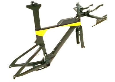 China Di2 Compatible T700 Carbon Triathlon Bike Frame BB86 TRP-TR02 Brake Type for sale