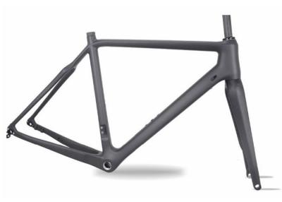 China Disc Flat Mount 160 Rotor Carbon Cyclocross Bike Frames Max Tire 700C*40C for sale