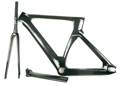 China ENG BB30/BSA Aero Carbon Track Bike Frame Toray 700 V Brake 700*25C 1400G+-40G for sale