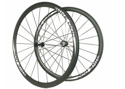 China BIKEDOC Carbon Fiber Wheel White Color 38MM 700C EN Standard 700C For Race for sale