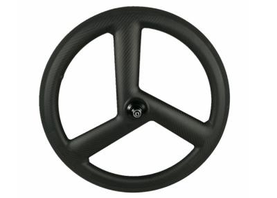 China 43ＭＭ *23MM 451 BMX Carbon Wheel Tri Spoke Clincher 20 Inch Cycling for sale