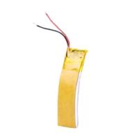 China 3.7 V Rechargeable Lithium Polymer Battery 201030 30mAh Curved Lithium Polymer Battery for sale