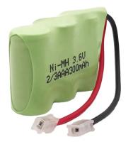 China 2/3AAA 3.6V 300mAh Ni Mh Rechargeable Battery Packs 500Cycles for sale