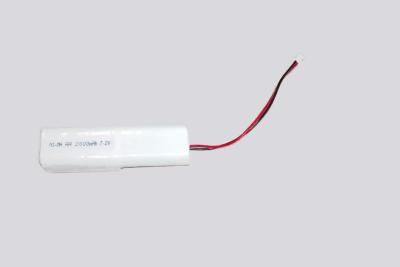 China AA2000 Nimh Battery Packs 7.2V 500 Cycles For Alarm System / Security Devices for sale