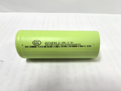 China 26700 5000mAh 3.2V Lithium Ion Rechargeable Batteries For Solar Energy Storage for sale