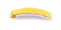 China 3.7 V Rechargeable Lithium Polymer Battery 201030 30mAh Curved Lithium Polymer Battery for sale
