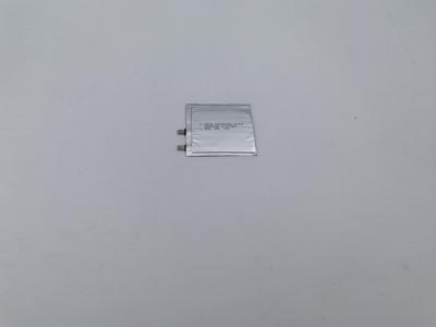 China 100mAh 3.7V Rechargeable Battery - Ultra-Slim 8mm Pouch Cell for Wearables / Sensors for sale
